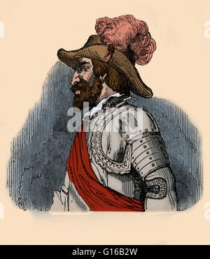 Juan Ponce de Leon (1474-1521), Spanish Explorer, Discover of Stock ...