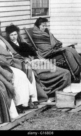 MARY MALLON, (1869-1938) known as 'Typhoid Mary' ; though herself ...