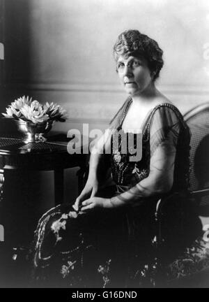First Lady Florence Harding, wife of President Warren G. Harding ...