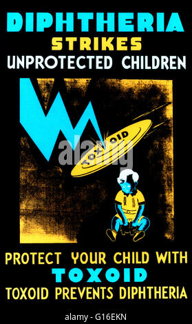 Diphtheria strikes unprotected children Protect your child with toxoid ...