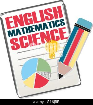Logo design for school subjects illustration Stock Vector Image & Art ...