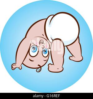 Toddler looking through legs Stock Photo: 3110302 - Alamy