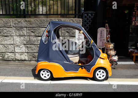 A very small car — the Mitsuoka single-rider K-1 (also known as the MC ...