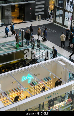 Time Warner Center Atrium Interior , NYC Stock Photo - Alamy