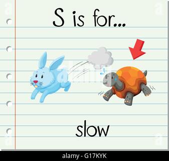 Flash card letter R is for rabbit Stock Vector Image & Art - Alamy