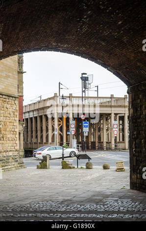 The High Level Bridge is a road and railway bridge spanning the River ...