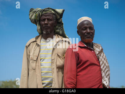 Karrayyu tribe men, Oromia, Metehara, Ethiopia Stock Photo - Alamy