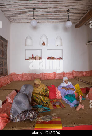 Decoration Inside an Harari House, Harari Region, Harar, Ethiopia Stock ...