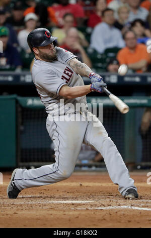 Cleveland Indians Mike Napoli (26) bats in the sixth inning during Game ...