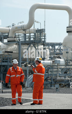 Emden, Germany. 11th May, 2016. The Gassco General Manager Alfred ...