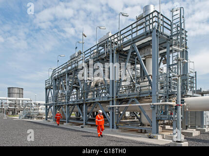 Emden, Germany. 11th May, 2016. Project Manager Michael Tammäus of the Norwegian utility company ...