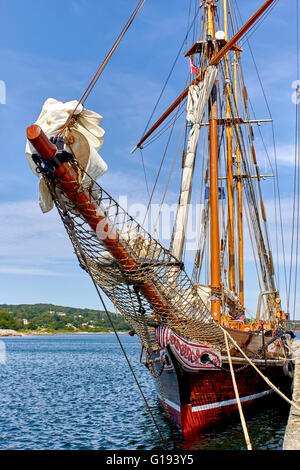 3 mast schooner Amphitrite Stock Photo - Alamy