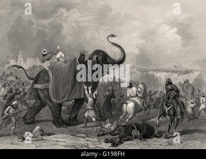 The Siege of Multan, India, 2nd Anglo-Sikh War, 1849 Stock Photo - Alamy