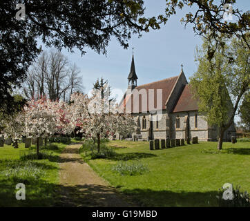 Bentworth St Mary Church, Shalden, Hampshire, England Stock Photo - Alamy