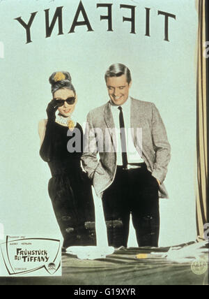 Audrey Hepburn & George Peppard Film: Breakfast At Tiffany'S (USA 1961 ...