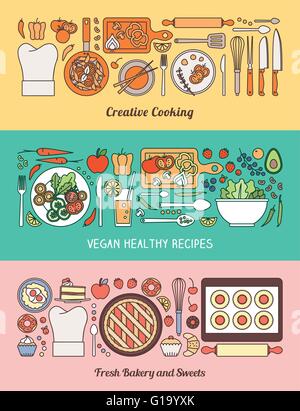 bowl with vegetables healthy food Stock Vector Image & Art - Alamy