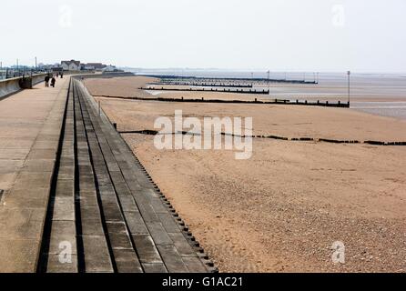 Hunstanton The Promenade Norfolk beach sea coast coastal East Anglia ...