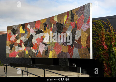 Paul Horiuchi mural made of Venetian glass for the 1962 Seattle World's ...