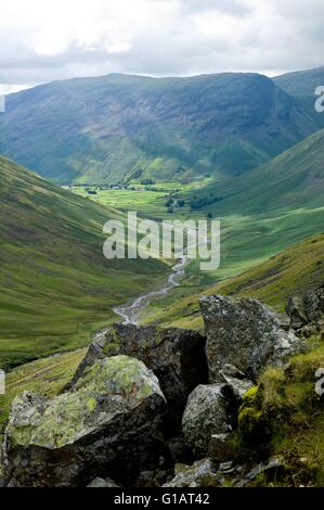 Lingmell Beck and Wasdale Head. Lake District National Park. Cumbria ...