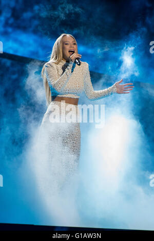 Stockholm, Sweden. 11th May, 2016. Eurovision Song Contest 2016. IVAN ...