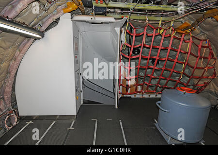 Inside Airbus A380-861 Inside Test Aircraft F-WWDD: Ballast tanks on ...