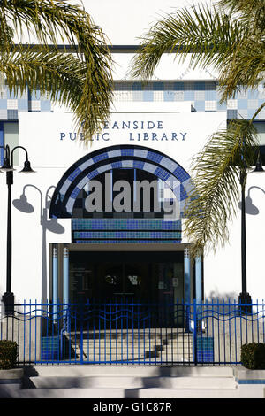 Oceanside public library building Oceanside, California, USA Stock ...