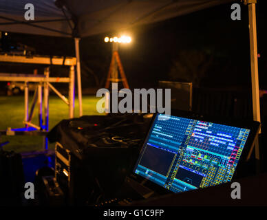 Event Stage / Lighting Location Stock Photo - Alamy