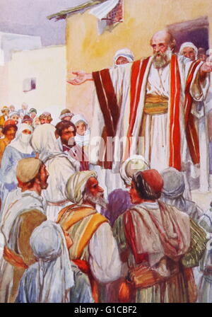 St. Peter Preaching at Pentecost Stock Photo: 134802936 - Alamy