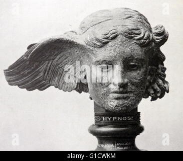 Hypnos - the Greek God Of Sleep Stock Photo - Alamy