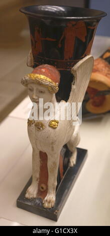 Rhyton drinking vessel in shape of ram's head, Median period, Reza ...