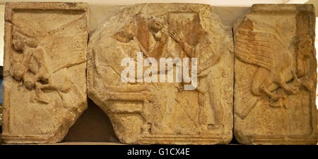 Nereid Monument at Xanthos in Lycia. British Museum, London Stock Photo ...