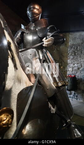The silvered and engraved armour of King Henry VIII (1491-1547) King of ...