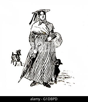 Illustrated travel correspondence from France, by Randolph Caldecott ...