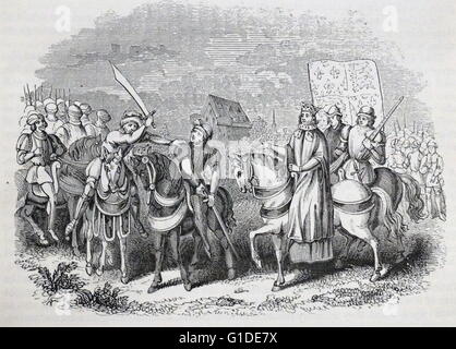 Walter "Wat" Tyler was a leader of the 1381 Peasants' Revolt in Stock ...