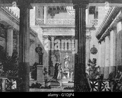 ANCIENT GREEK INTERIOR Stock Photo - Alamy