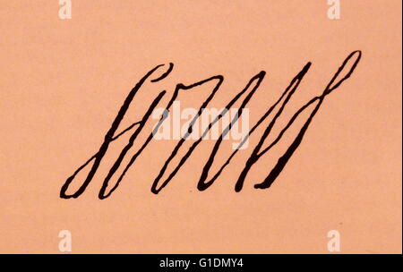 18th century - Louis XIV King of France - Andry after Hyacinthe Stock ...