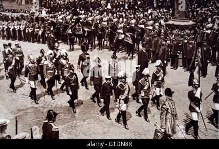 The funeral procession of King Edward VII Stock Photo - Alamy