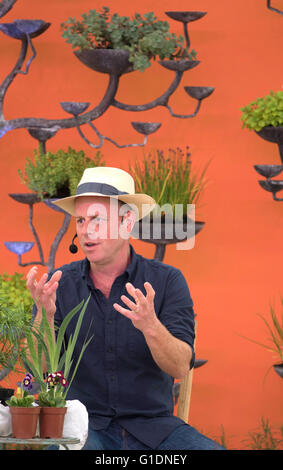 BBC Gardeners' World presenter Joe Swift in the Lavender Garden at the ...
