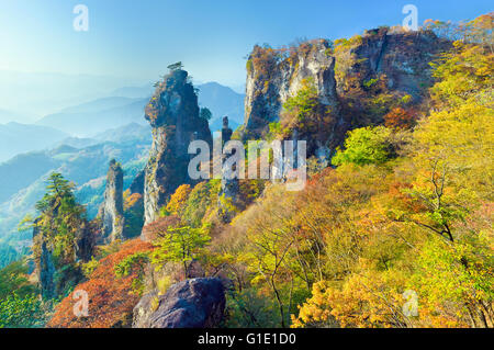 Autumn colours of Mt. Myogi, Gunma, Japan Stock Photo - Alamy