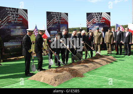 Redzikowo , Poland 13th, May 2016 President Andrzej Duda and US Deputy ...