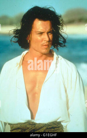 DON JUAN DEMARCO, Johnny Depp, Marlon Brando, faye Dunaway, 1995 Stock ...
