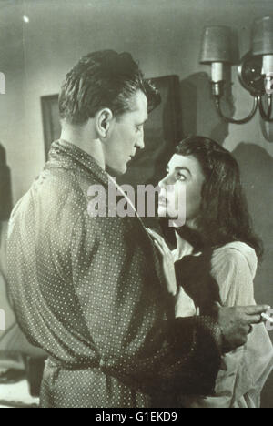 Jean Simmons & Robert Mitchum Film Angel Face (1952) Characters: Diane ...