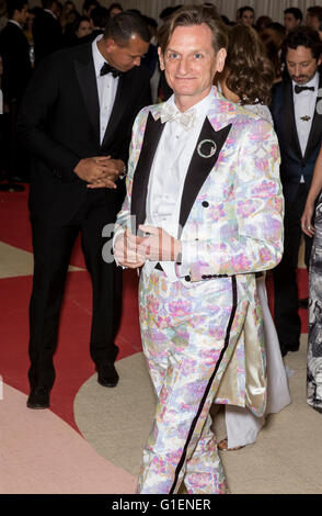 Hamish Bowles attends The Costume Institute Benefit celebrating the ...
