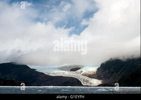 Glacier Calvo fjord Patagonia Patagonia Chile Stock Photo - Alamy