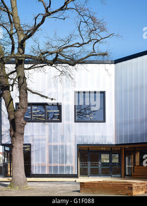 Exterior. Graveney School, Sixth Form Block, London, United Kingdom ...