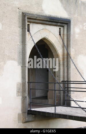 Ancient Flag in Prague Castle, it was a seat of power for kings of ...