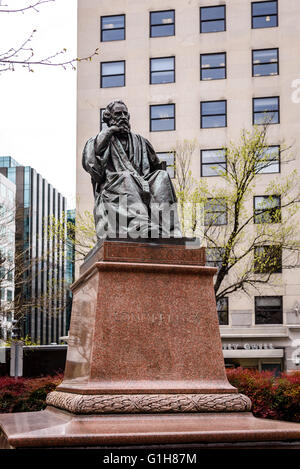 Henry Wadsworth Longfellow Statue, Connecticut Avenue and M Street NW ...