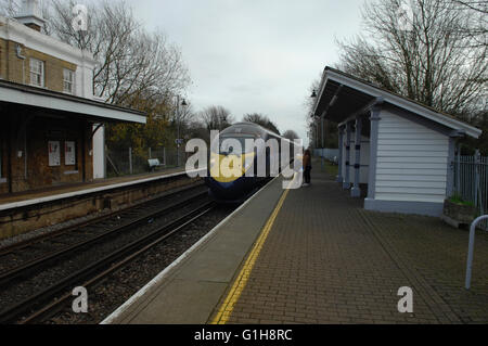 Sandwich railway station - Kent Stock Photo - Alamy