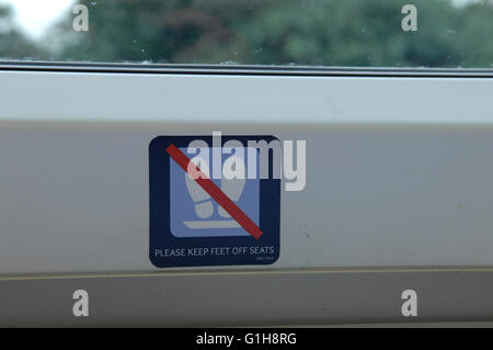KEEP YOUR SEATS PLEASE Stock Photo - Alamy