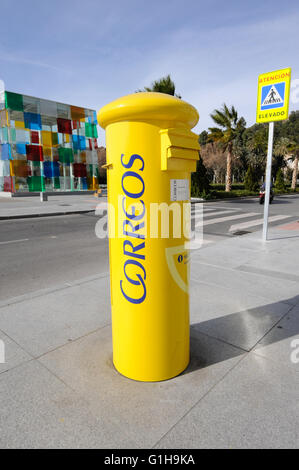 Spanish Mail Box Post Box Spain Stock Photo - Alamy